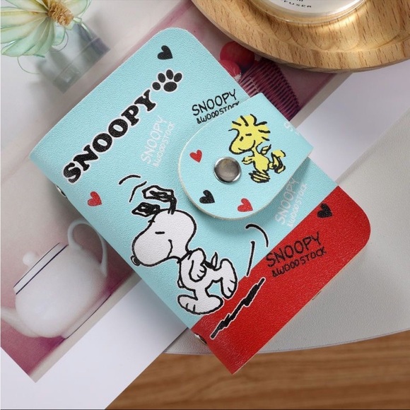 Peanuts | Bags | Snoopy Card Holder Wallet | Poshmark